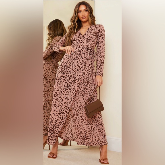PrettyLittleThing | Dresses | Prettylittlething Wrap Dress | Poshmark
